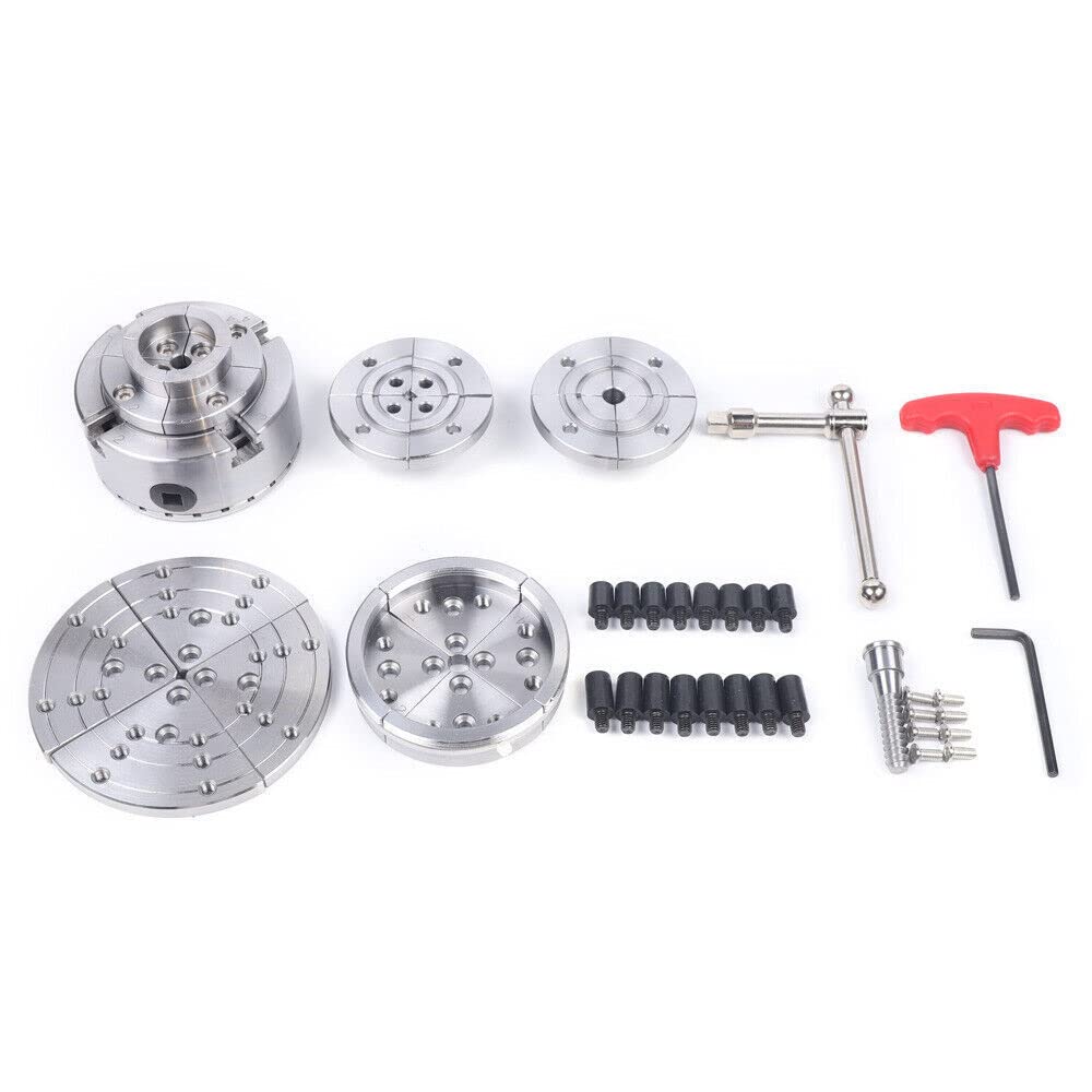 4 Jaw Chuck Lathe Chuck Self Centering Lathe Accessories Lathe ...