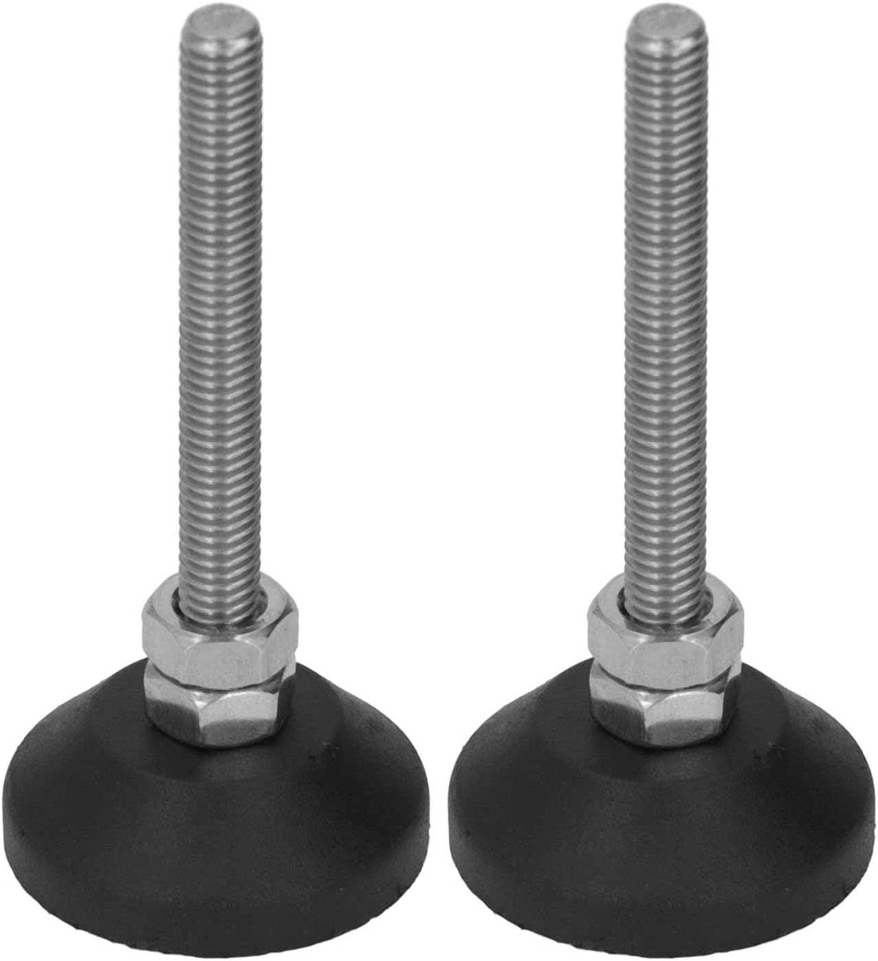 M MIMHOOY 4Pcs Leveling Feet Non-slip Rubber Base Adjustable Furniture ...