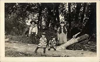 Children Playing Cowboys and Indians Original Antique Postcard at ...