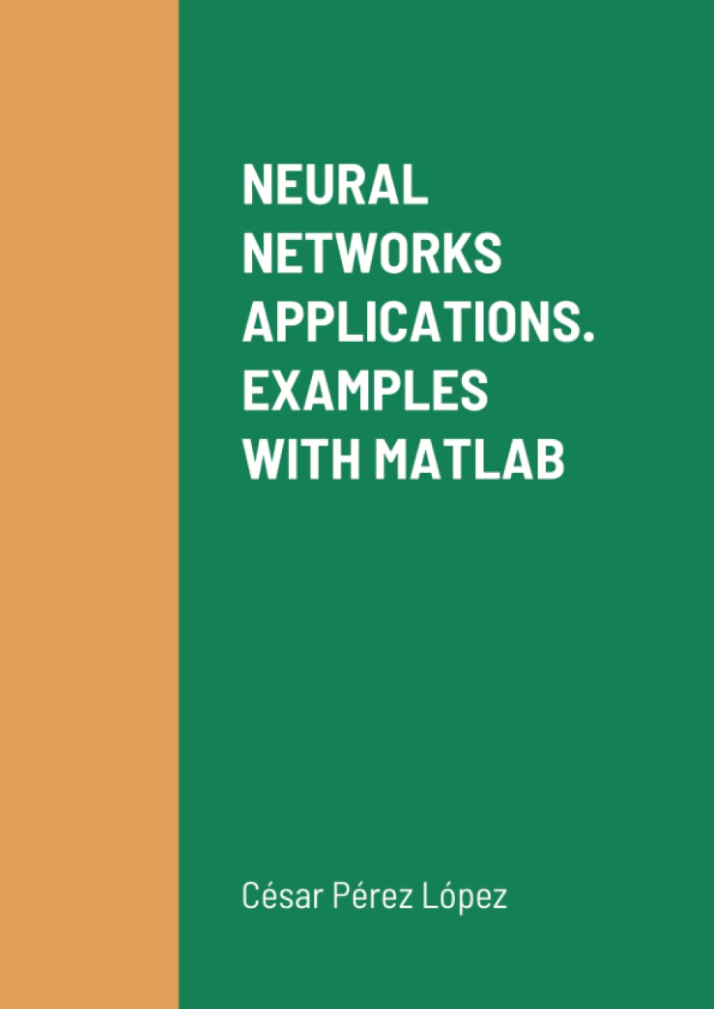 Neural Networks Applications Examples With Matlab Perez 9781471694400 Books