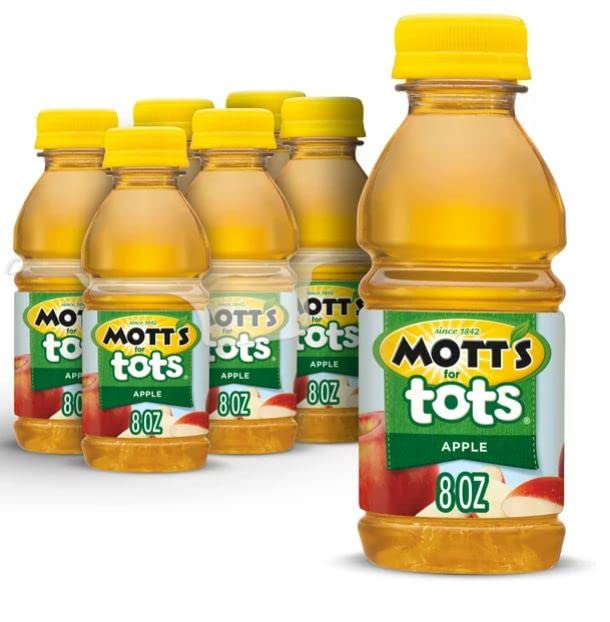 Amazon.com : Mott's for Tots Apple, 8 fl oz bottles, 6 pack : Grocery ...