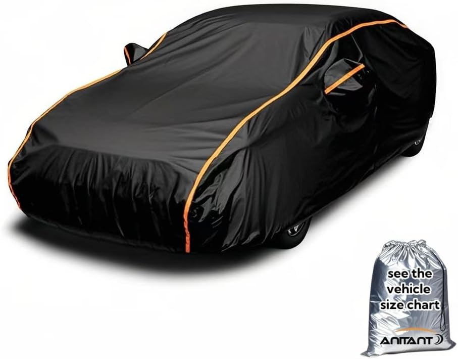 Amazon.com: ANITANT Super Lightweight Small car Cover,Sedan Covers for ...