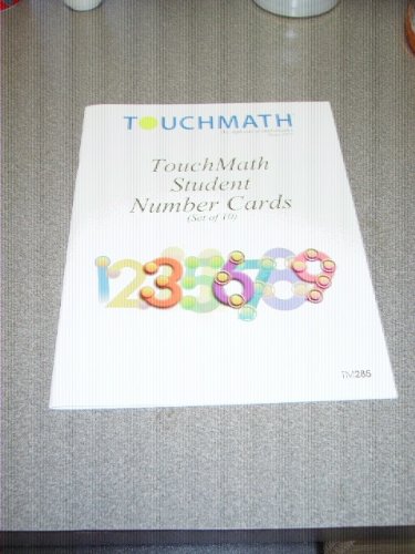 Touch Math Student Number Cards: Touch Math: Amazon.com: Books