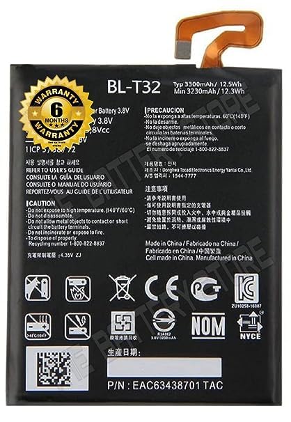 Original BL-T32 Battery for LG G6 All Versions: 600L G600S G600K G600V ...