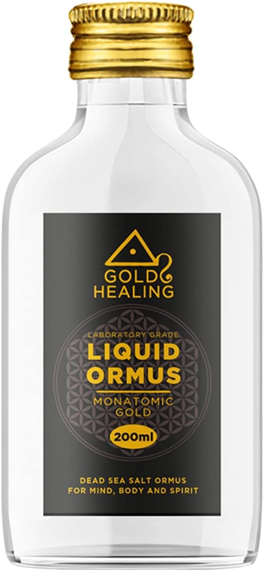 Gold Healing Liquid ORMUS 200ML 70% MONATOMIC Gold, 30% Magnesium, MANA ...