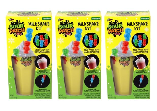 Amazon.com : Sour Patch Kids Milkshake Kit, 3 Pack : Grocery & Gourmet Food