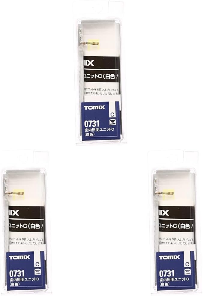 Amazon | トミーテック(TOMYTEC) TOMIX Nゲージ 室内照明ユニット C 白色 0731 鉄道模型用品 (× 3 ...