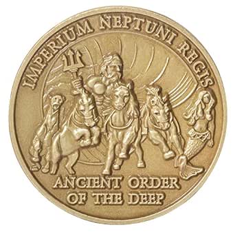 United States Navy Trusty Shellback Crossing The Line Challenge Coin at ...
