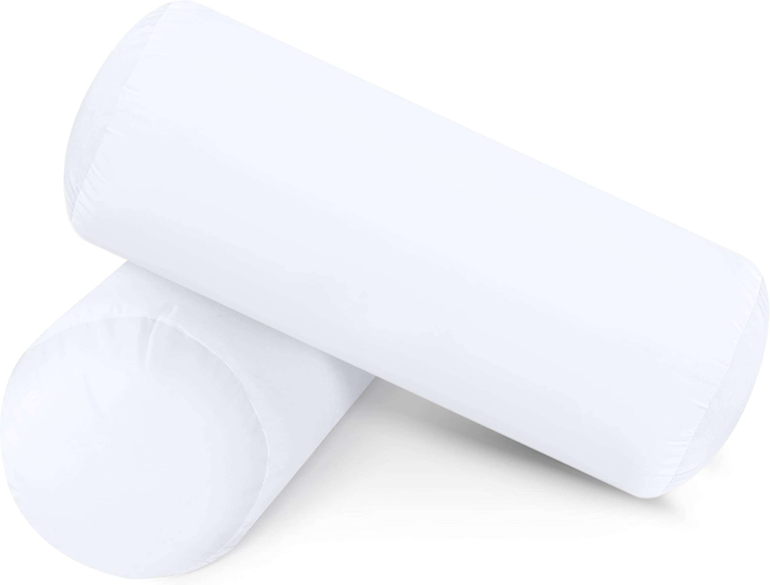 Amazon.com: Utopia Bedding Bolster Pillows Insert (Pack of 2, White ...