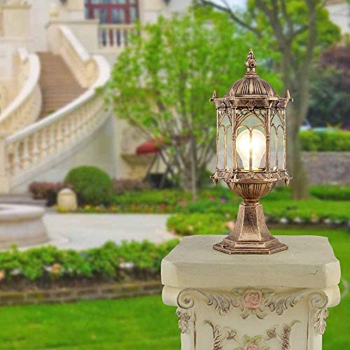 Traditional Victorian Post Light, Landscape Lights - Cast Aluminum Post ...