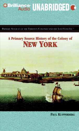 Amazon.com: A Primary Source History of the Colony of New York (Primary ...