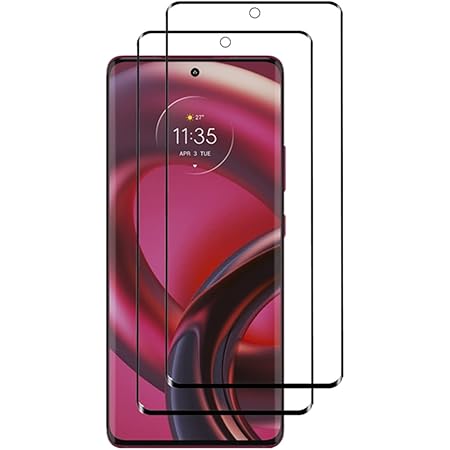 Amazon.com: Arseaiy 3 Pack Glass Screen Protector for Motorola moto Edge 30 Fusion 5G HD ...