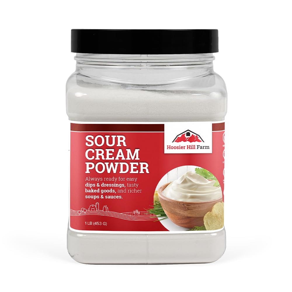 Amazon.com : Hoosier Hill Farm Sour Cream Powder, 1LB (Pack of 1 ...
