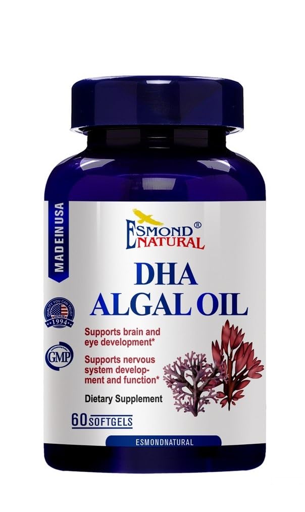 Buy DHA Algal Oil (Made with Onavita Oil. 40% Docosahexaenoic ...
