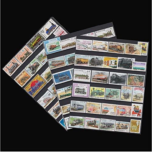 Buy STORE99® No repeat100 pieces/bag Train postage stamp steam ...