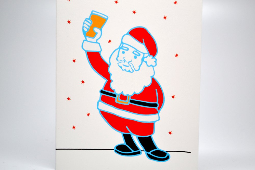 Amazon.com: Craft Beer Christmas Card Set of 5 - Made in Chicago ...