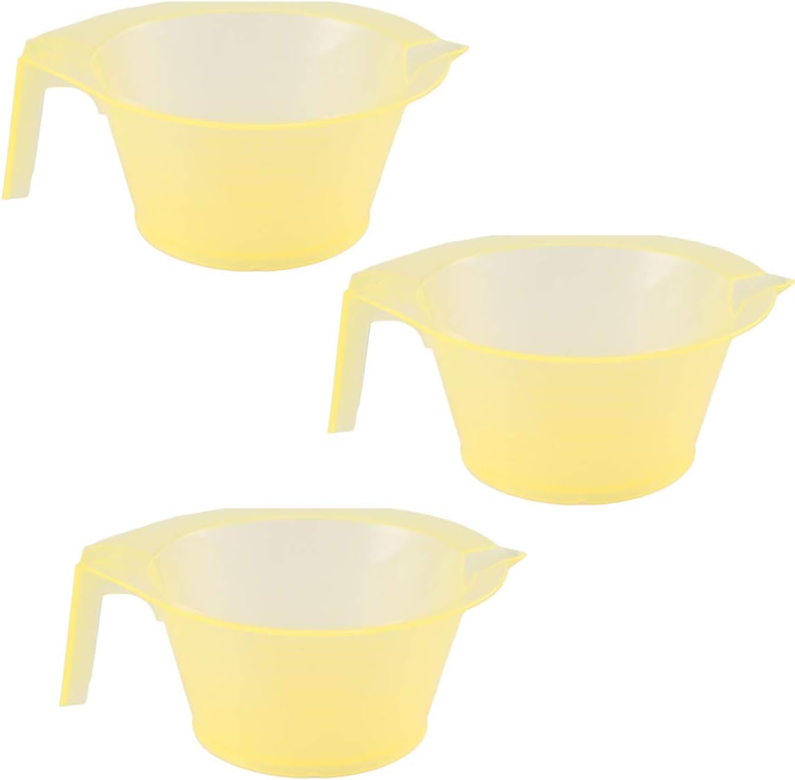 Amazon.com: LEORX Dyeing Bowl 3pcs Mixing Bowl Kit DIY Hair Color ...