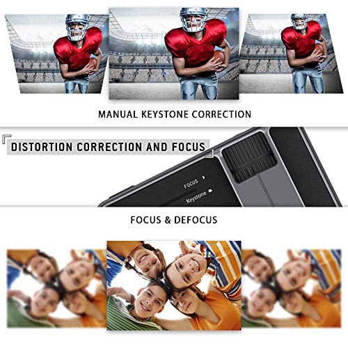 MSC A 100 Mini Projector, Full HD1080P Supported Portable - Want It All