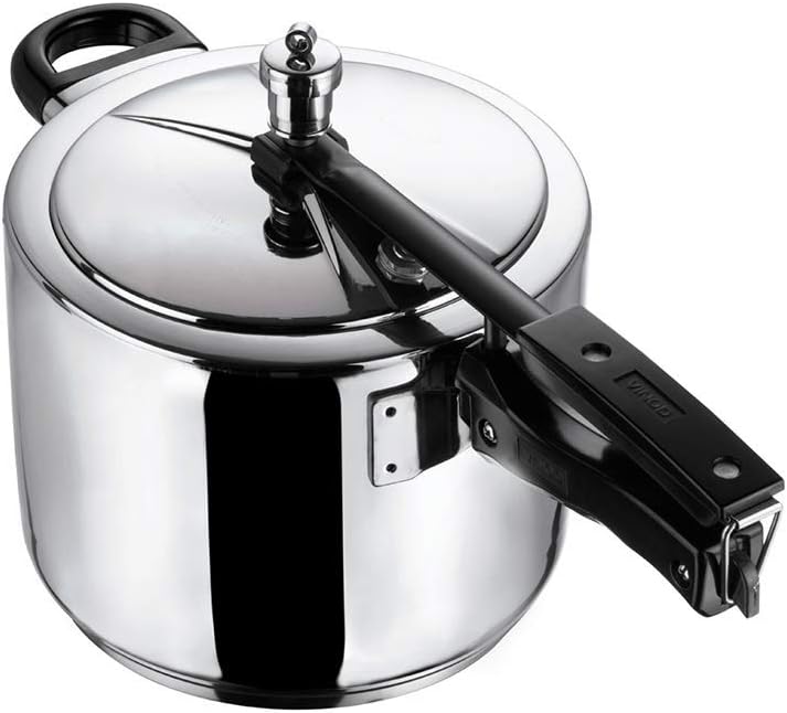 Tower T80244 6L/22cm Pressure Cooker with Steamer Basket, Stainless ...