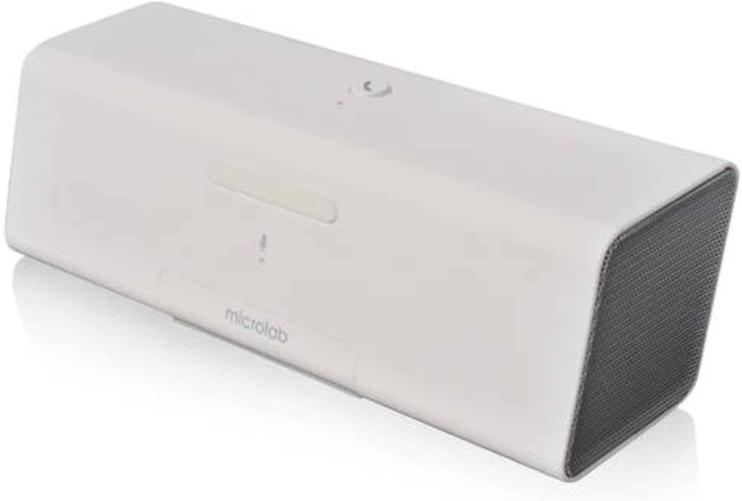 Amazon.com: Microlab MD213 Portable Wireless Bluetooth Speaker (White ...