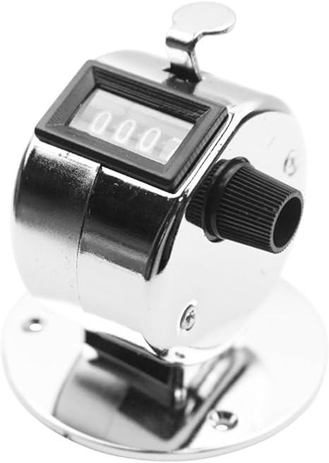 Industrial Manual Metal Counter Tool Accumulative Count Rotating ...