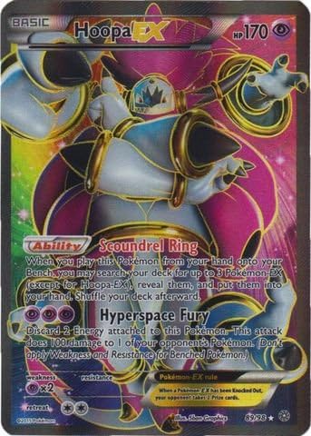 Amazon.com: Pokemon - Hoopa-EX (89/98) - Ancient Origins - Holo : Toys ...