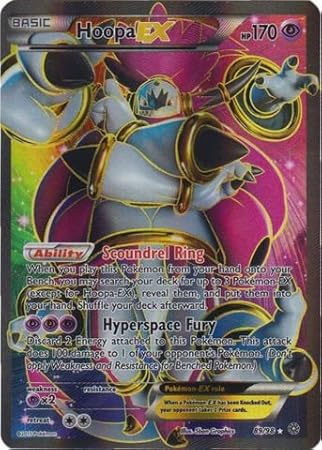 Amazon.com: Pokemon - Hoopa-EX (89/98) - Ancient Origins - Holo : Toys ...