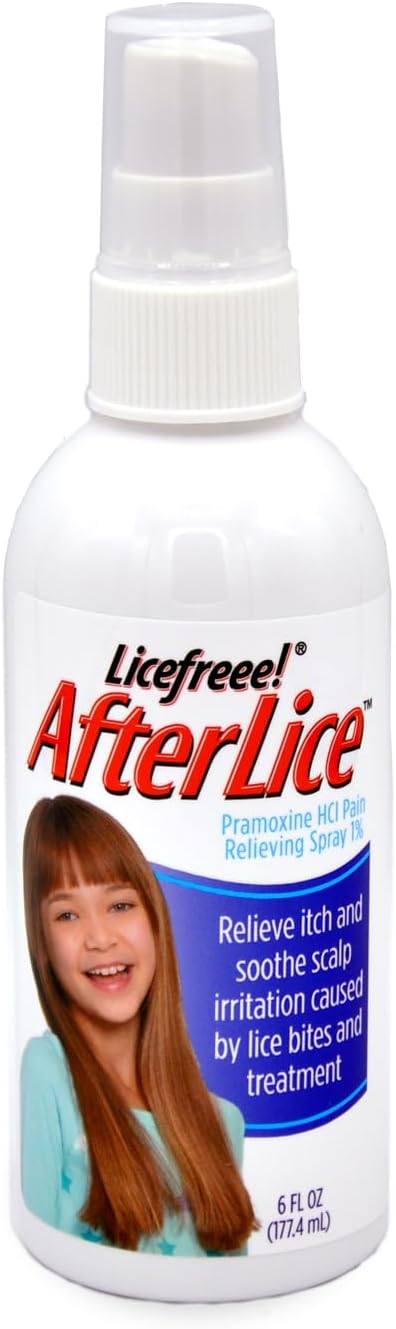 Amazon.com: Licefreee AfterLice Pain Relief Spray for Scalp, Helps ...