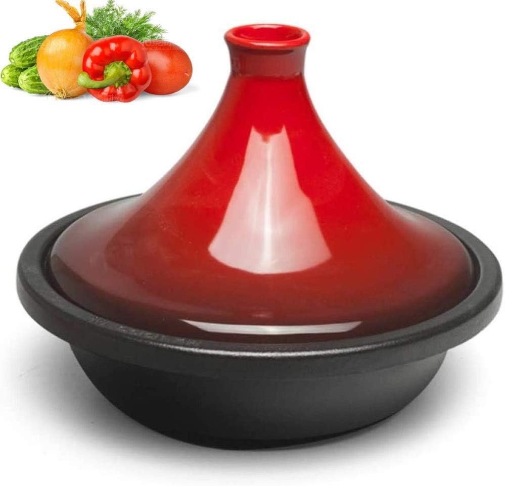 Amazon.com: Tagine Pot Original Moroccan, 100% Lead Free Safe Ceramic ...