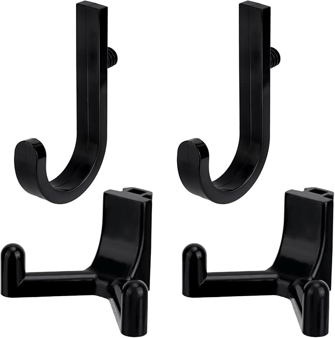 Amazon.com : 4pcs Storage Shed Hooks, Plastic J and Y Shape Tool Hooks ...