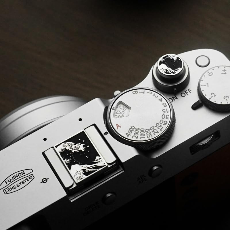 Amazon.com: DBZZ Camera hot Shoe Cover and Shutter Buttons Soft Shutter Release Button ...