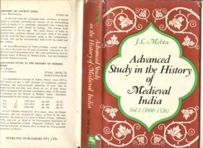 Advanced Study in the History of Medieval India, Vol. 1 (1000-1526 ...