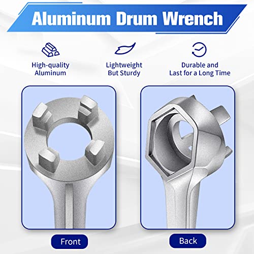 Snapklik.com : Bung Wrench, Aluminum Drum Wrench Barrel Wrench For ...