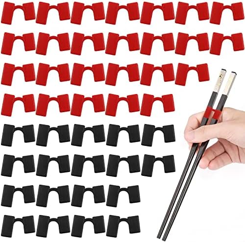 Amazon.com: 42 Pcs Chopstick Helpers Reusable Training Chopsticks ...
