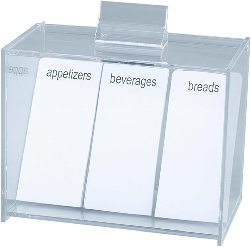 Amazon.com: Meadowsweet Kitchens Create Your Own Recipe Card Box ...