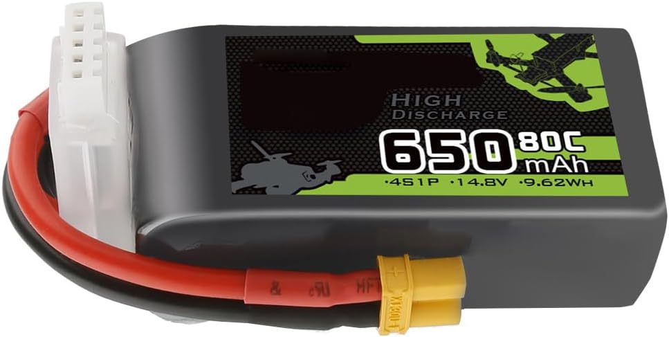 JHKJ 4S LiPo-Akkupack 14,8 V 650 mAh 850 mAh 1300 mAh 1550 mAh 80C 100C ...
