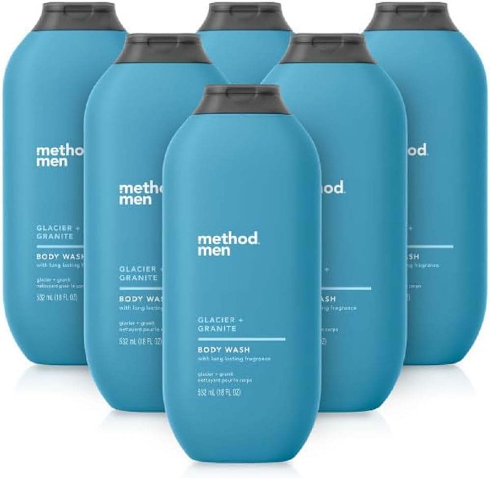 Amazon.com : Method Men Body Wash, Glacier + Granite, Paraben and ...
