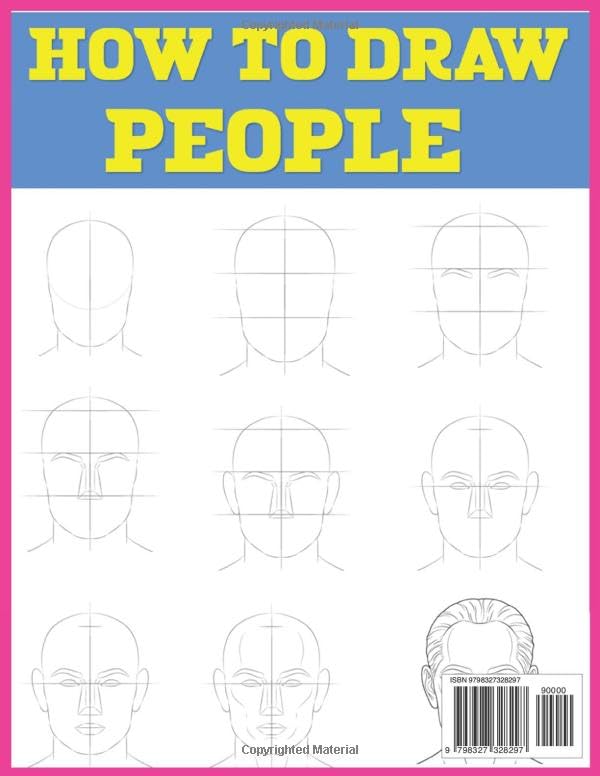 Snapklik.com : How To Draw People: An Easy Lesson For Kids And Adults