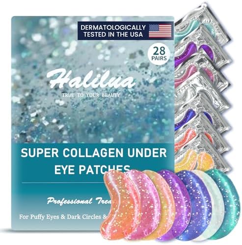 Amazon.com : Under Eye Patches (28 Pairs) - Under Eye Mask for Puffy ...