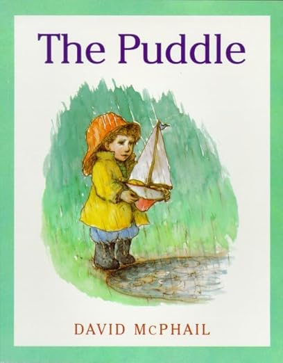 The Puddle: McPhail, David, McPhail, David: 9780374460303: Amazon.com: Books