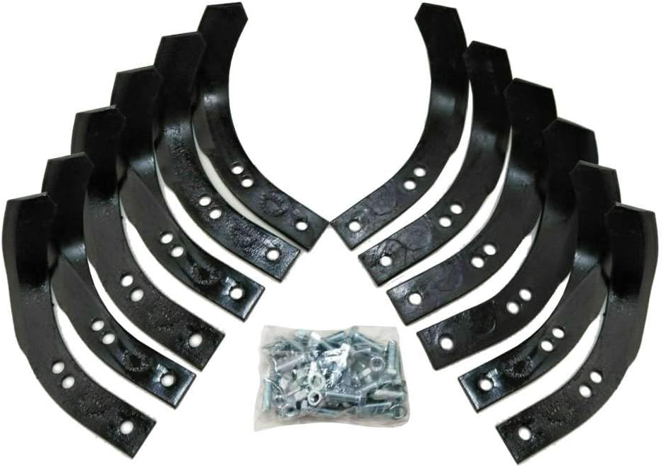 Amazon.com: Set of 12 Replacement Roto Tiller Tines 1901118A 1901118 ...