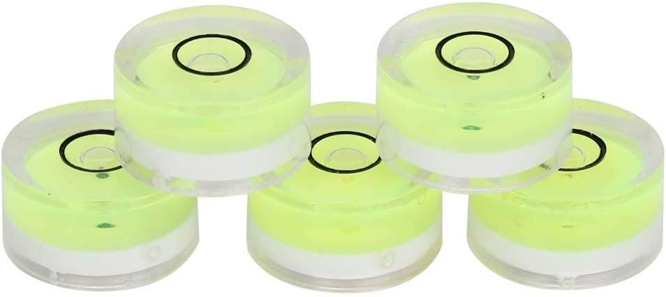 Taskar Large Bullseye Bubble Spirit Level 65mm Circular Vial : Amazon ...