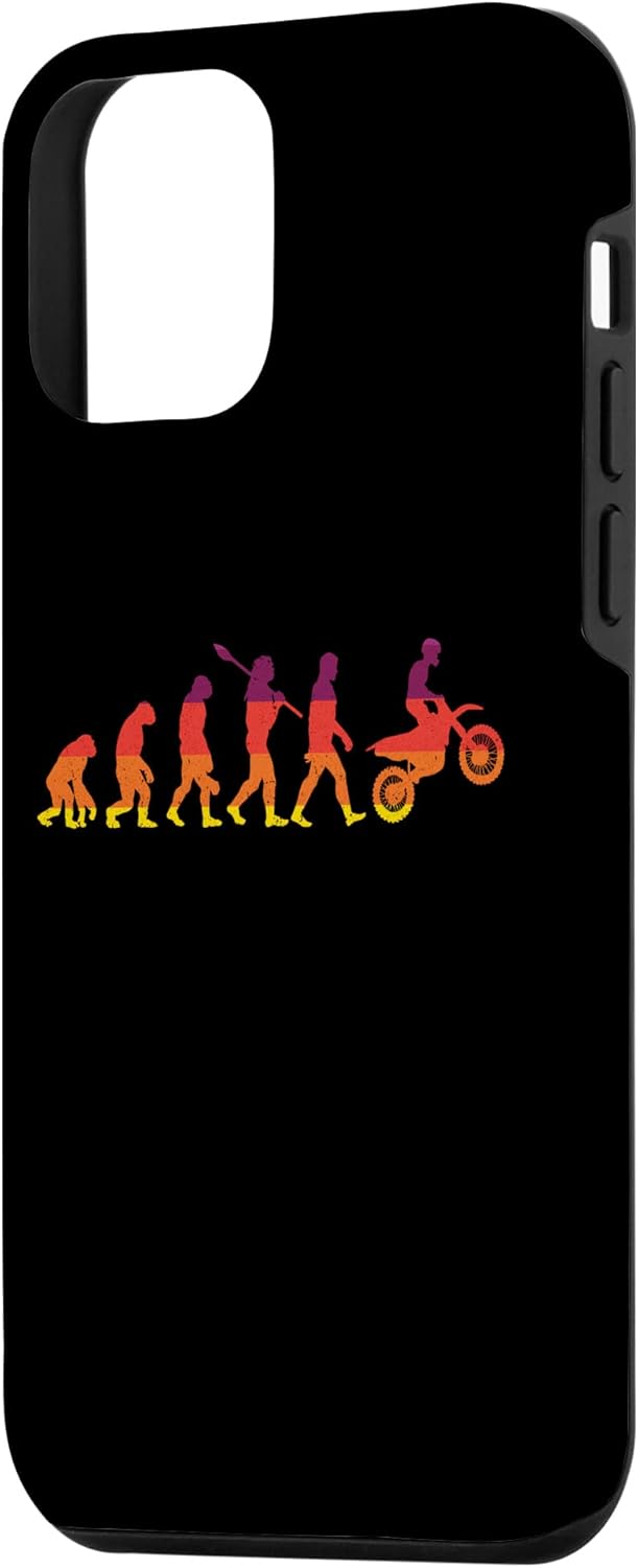 iPhone 12 mini Evolution Graphic Dirt Biker Motorcycle Enduro Motocross ...