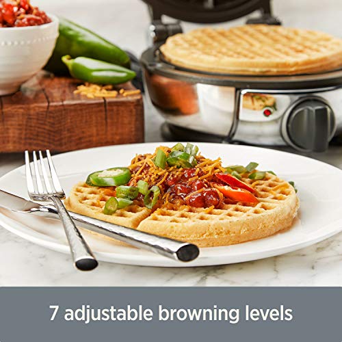 All-Clad Electrics Stainless Steel Waffle Maker 4 Section Nonstick ...