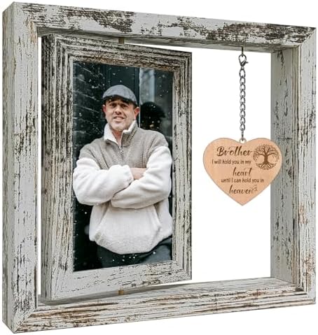 Amazon.com - Sympathy Gifts for Loss of Brother Picture Frame, Memorial ...
