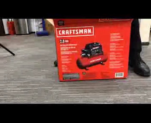 Watch Best Light Weight Air Compressor 2 Gallon Craftsman Air Tool on ...