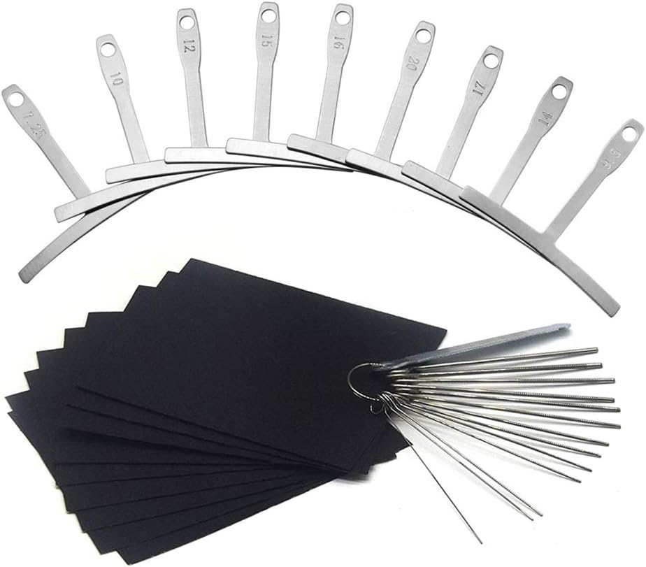 Amazon.com: TIMESETL Guitar Luthier Tool Set Include 13 Stainless Steel ...