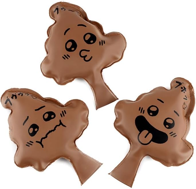 Amazon.com: WsjiaboFux 1Pc Brown Halloween Whoopie Cushion - Poop Shape ...
