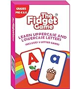 Amazon.com: THE FIDGET GAME ABC Flash Card Game, Learn Uppercase ...