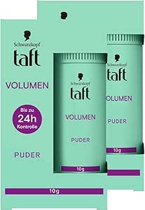 Schwarzkopf Taft Hair Styling Powder Volume (2 x 10 g), Volume Hair ...